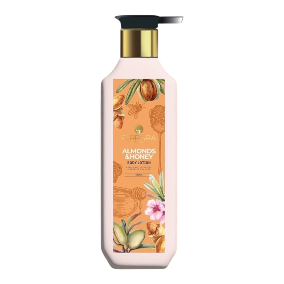 Ferrara Body Lotion - Honey & Almond 420ml – House Of Syrup