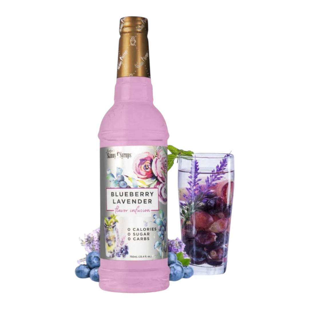 Skinny Syrup - Blueberry Lavender Syrup – House Of Syrup
