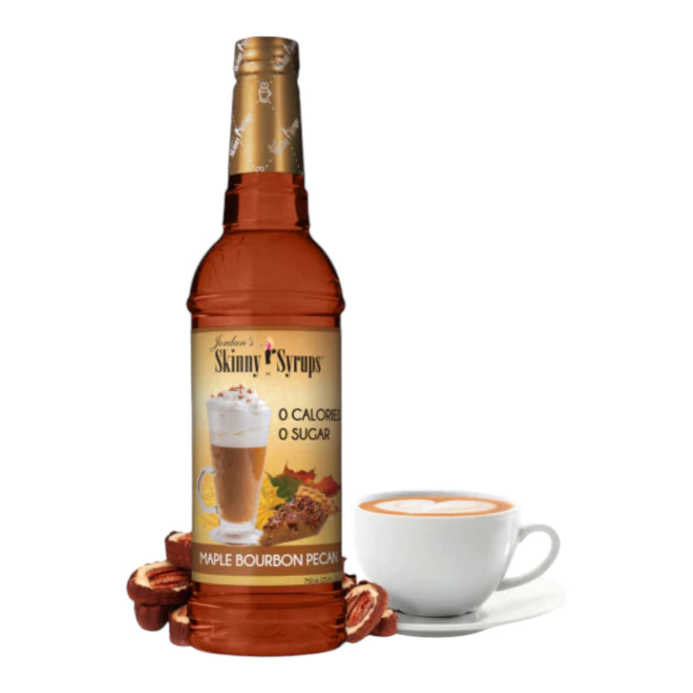 Skinny Syrup - Maple Bourbon Pecan Syrup – House Of Syrup
