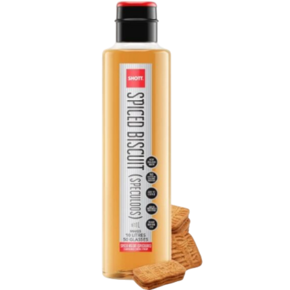 Shott - Spiced Biscuit Syrup 1Ltr – House Of Syrup