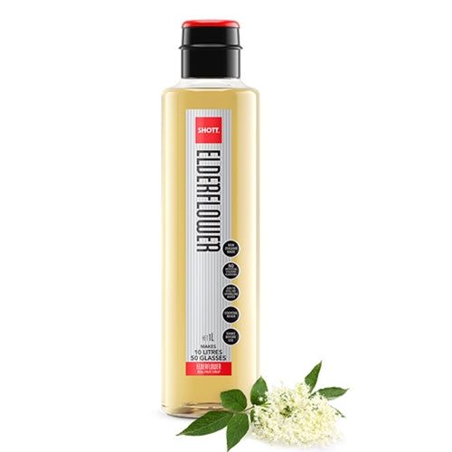 SHOTT - Elderflower - Light Fruit Syrup 1Ltr – House Of Syrup