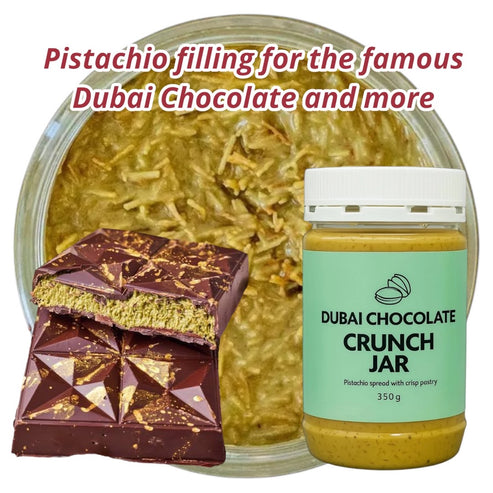 Dubai Chocolate - Pistachios Crunch Jar 350g – House Of Syrup